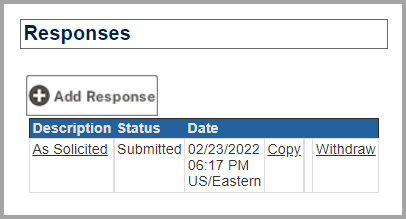 Using the Opportunity [Summary] Page